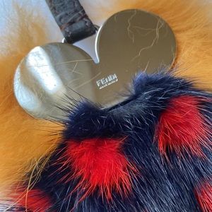 Fendi | Accessories | Fendi Fur Keychain | Poshmark